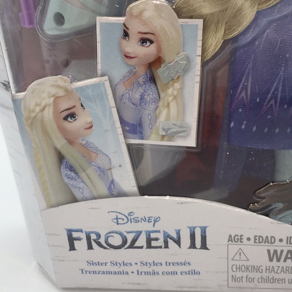 Disney | Toys | Disney Frozen 2 Sister Styles Elsa Fashion Hair ...